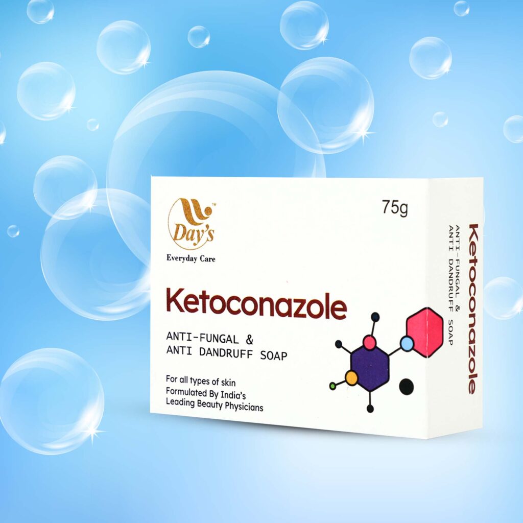 Ketoconazole Soap 2%, 75gm - Day's Health & Beauty