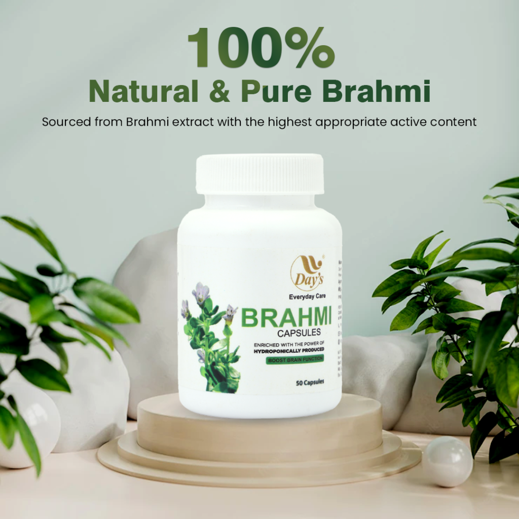 Brahmi - 50 Capsules - Day's Health & Beauty